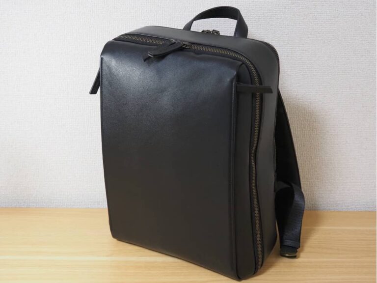 Evoon マルチビジネスリュックレザーMini 13Lをレビュー｜ミニマムなデザインが推しのリュック | YOHAKU